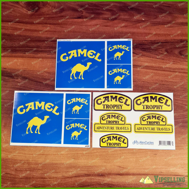 Rare Vintage Camel Rally Racing Classic Car Bike 4x4 Decals Stickers ...