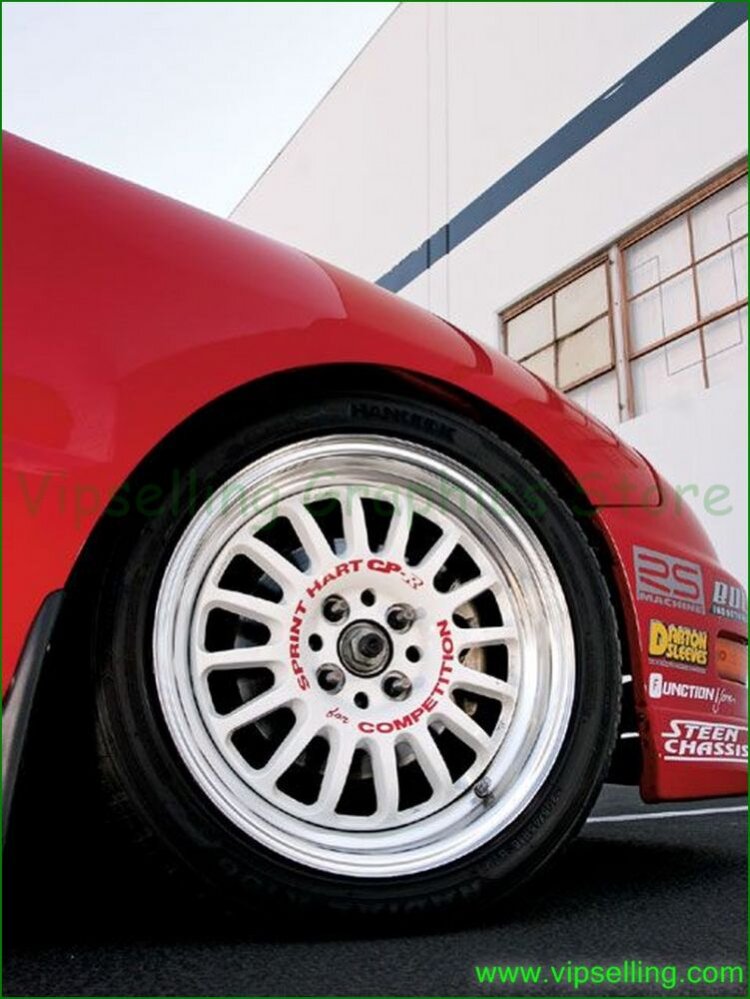 Honda Sprint Hart CP-R for Competition Wheel Rims Restoration Decals ...