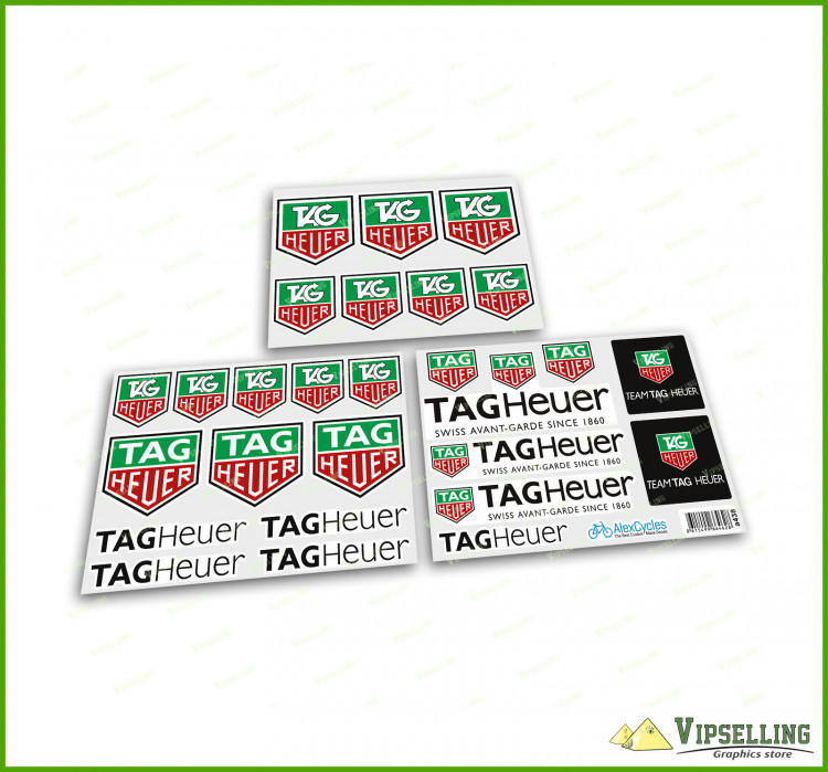 Tag Heuer Sponsorship Racing Rally 4x4 Decals Stickers Emblems Set ...