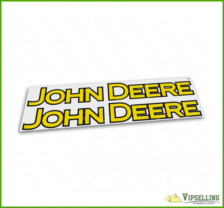 John Deere Decal JD5744 665A 665B 673A 673B Tillers 997 Mid Mount ZTrak ...