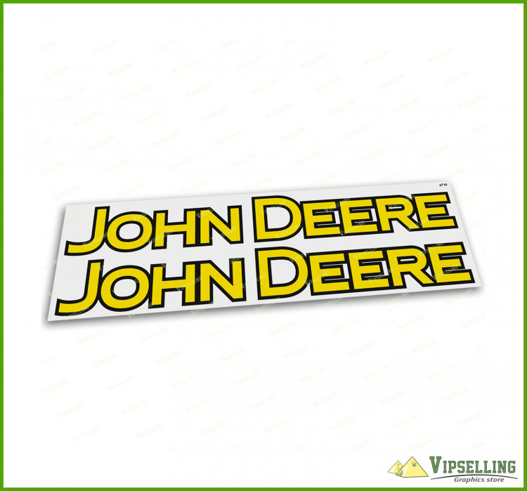 John Deere Decal JD5743 717A 717E 727A Z225 Z245 Z425 Z445 Z465 Z645 ...