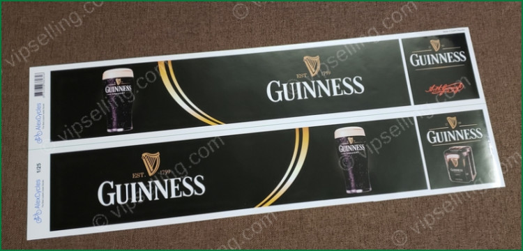 Tamiya 1/25 Scale Truck Trailer Box UPS We Love Logistics Laminated ...