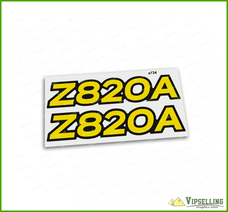 John Deere Z820A Decal Set TCU22404 TCU23665 | vipselling.com