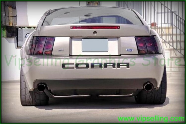 Ford Cobra 03-04 Rear Bumper Insert Decals Set Any Color
