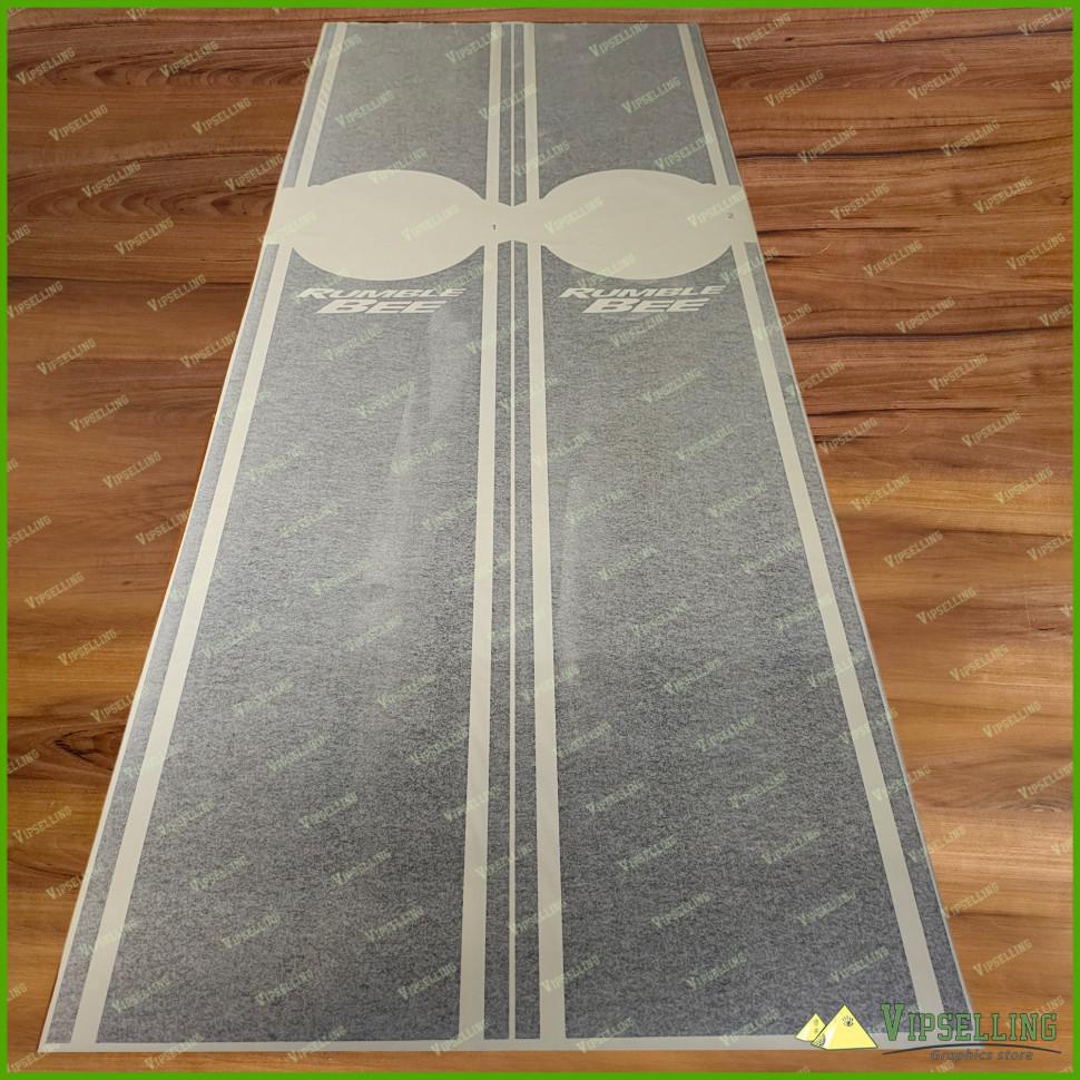 Dodge Rumble Bee Stripes RAM 1500 2500 3500 Decals Kit | vipselling.com